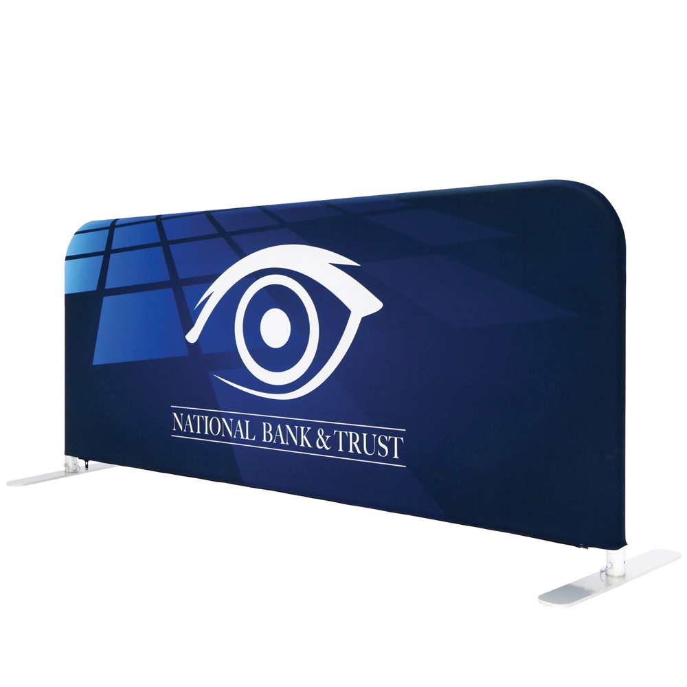EZ Barrier Large - Single-Sided Graphic Package with WHITE Back Fabric ...