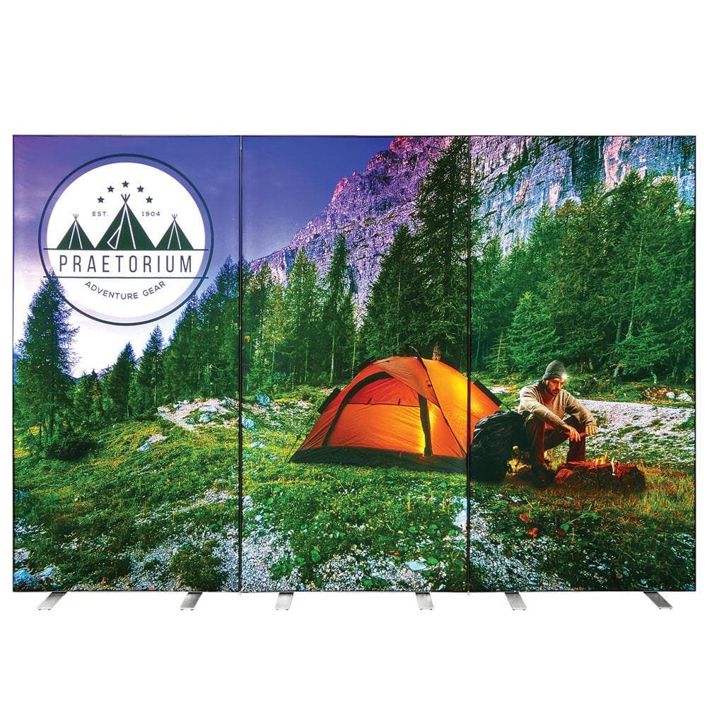 One Choice Portable Light Box Fabric Display - Capital Exhibits
